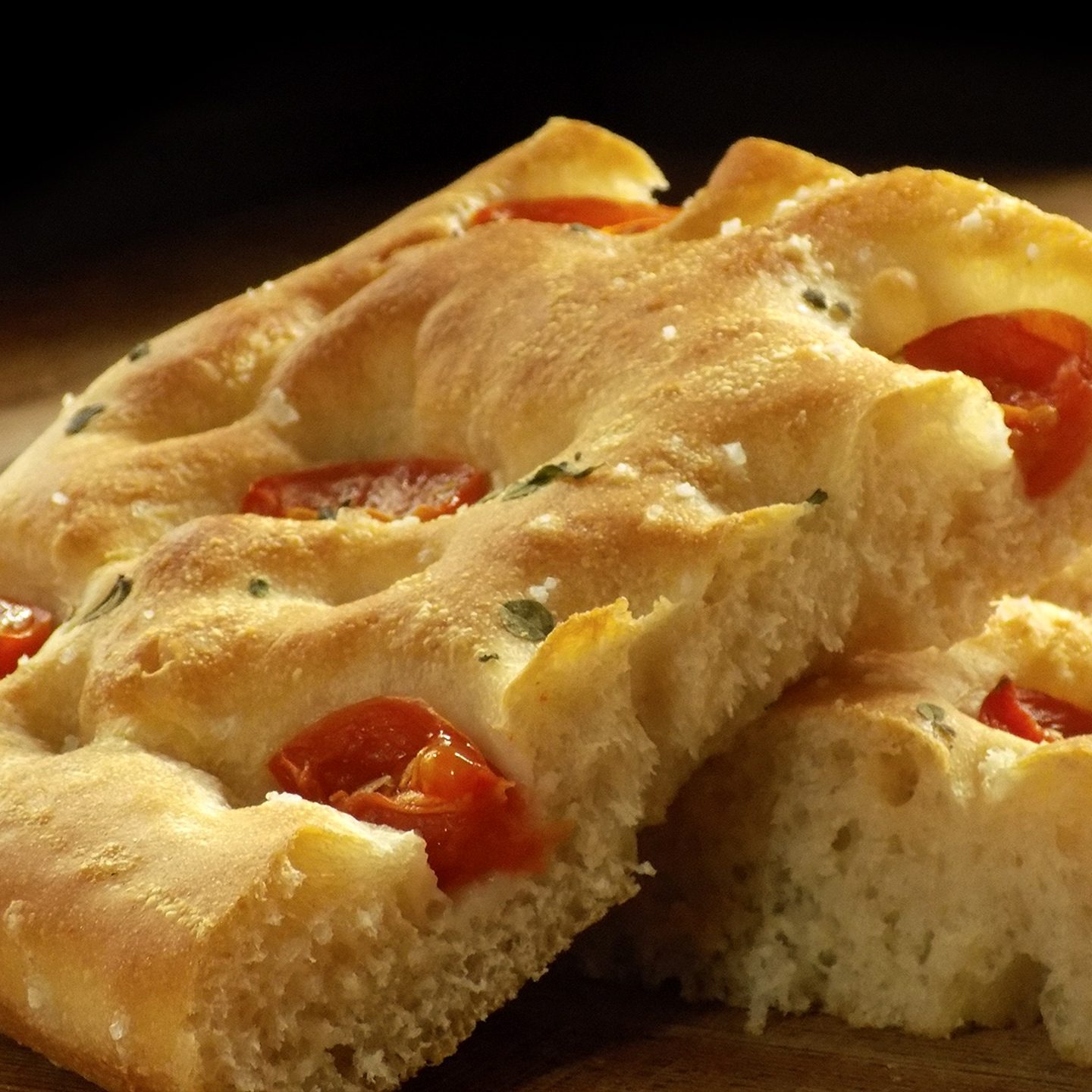 Rustic focaccia - Tackling Adolescent Obesity